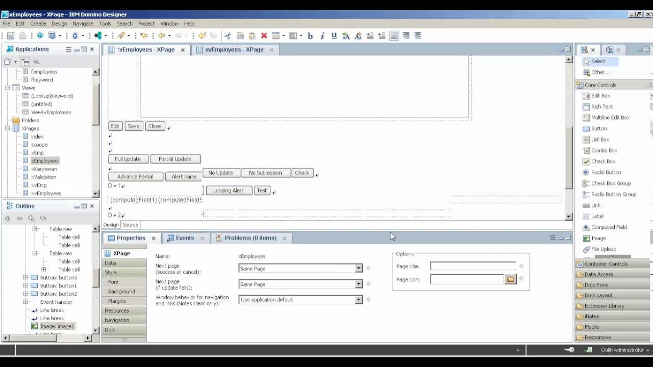 Image Component in Xpages IBM Domino Designer - YouTube