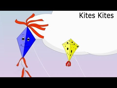 Kites kites - Nursery Rhymes - English - YouTube