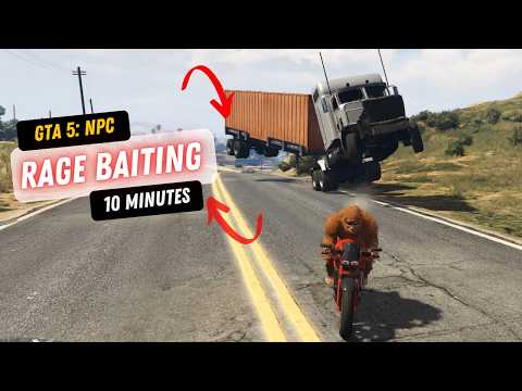 GTA 5: Ten Minutes of The BEST NPC *Rage Baiting*