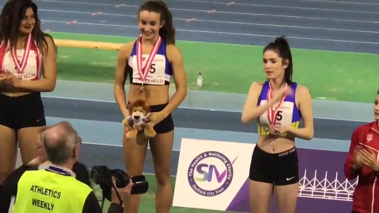 Pippa Earley National U17 Pentathlon Record March 2017 - YouTube