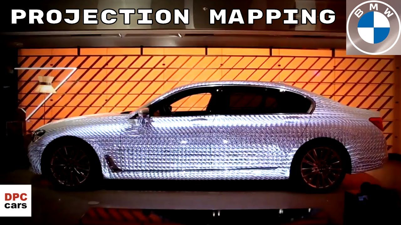 BMW 7 Series Projection Mapping - YouTube