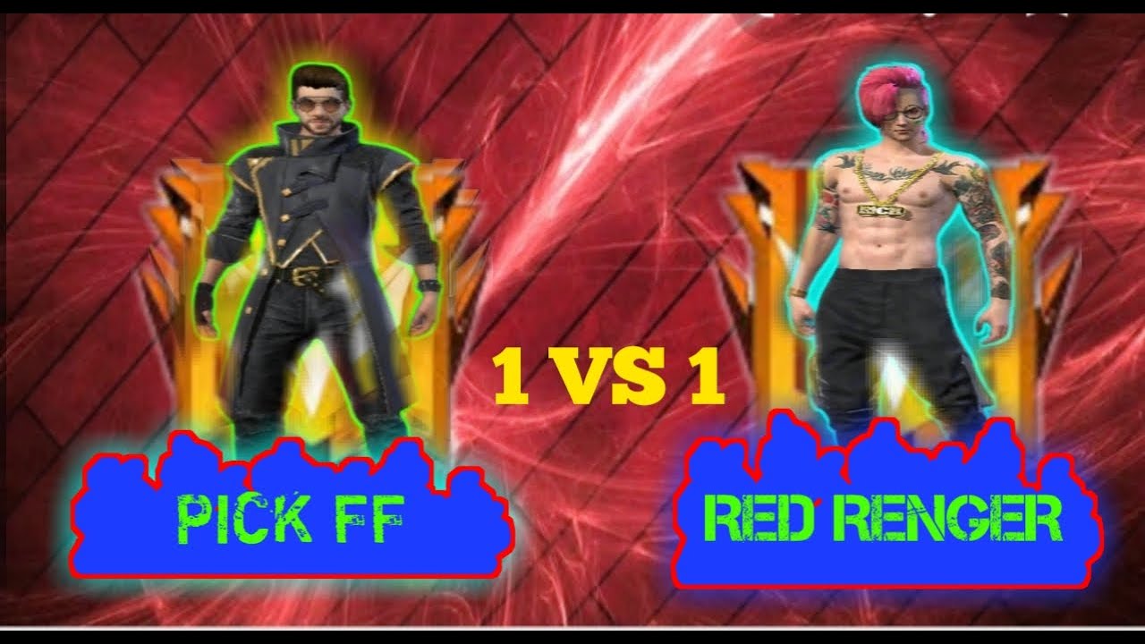 1 VS 1 WITH PICK FF VS REDRENGER FREE FIRE NEW EVENT FREE FIRE LIVE ...