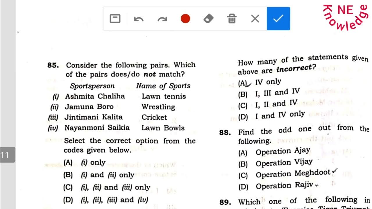 apsc computer operator question paper || apsc computer operator Ans key 8/09/2024 - YouTube