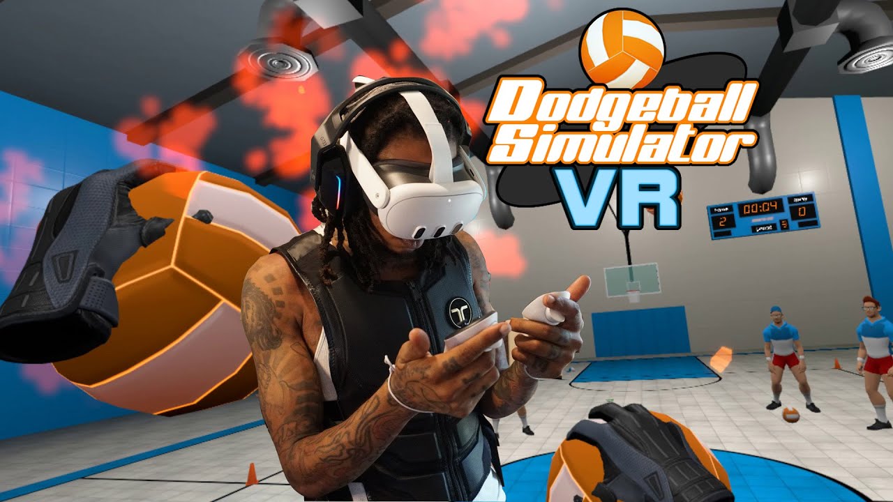 DODGEBALL SIMULATOR VR IS FUNNY - YouTube