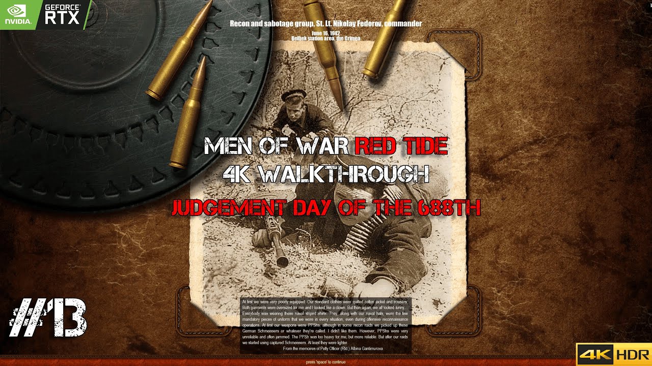 [Parte 13] Men of War Red Tide Walkthrough - Manstein's Big Guns ...