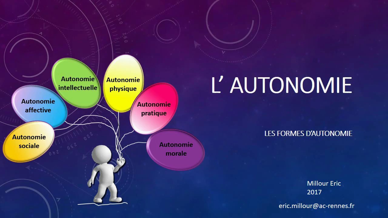 les formes d'autonomie version 2 - YouTube