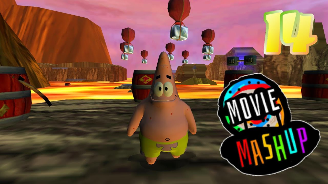 SpongeBob SquarePants Movie Mashup - Part 14 | Volcanic Valley [4K ...