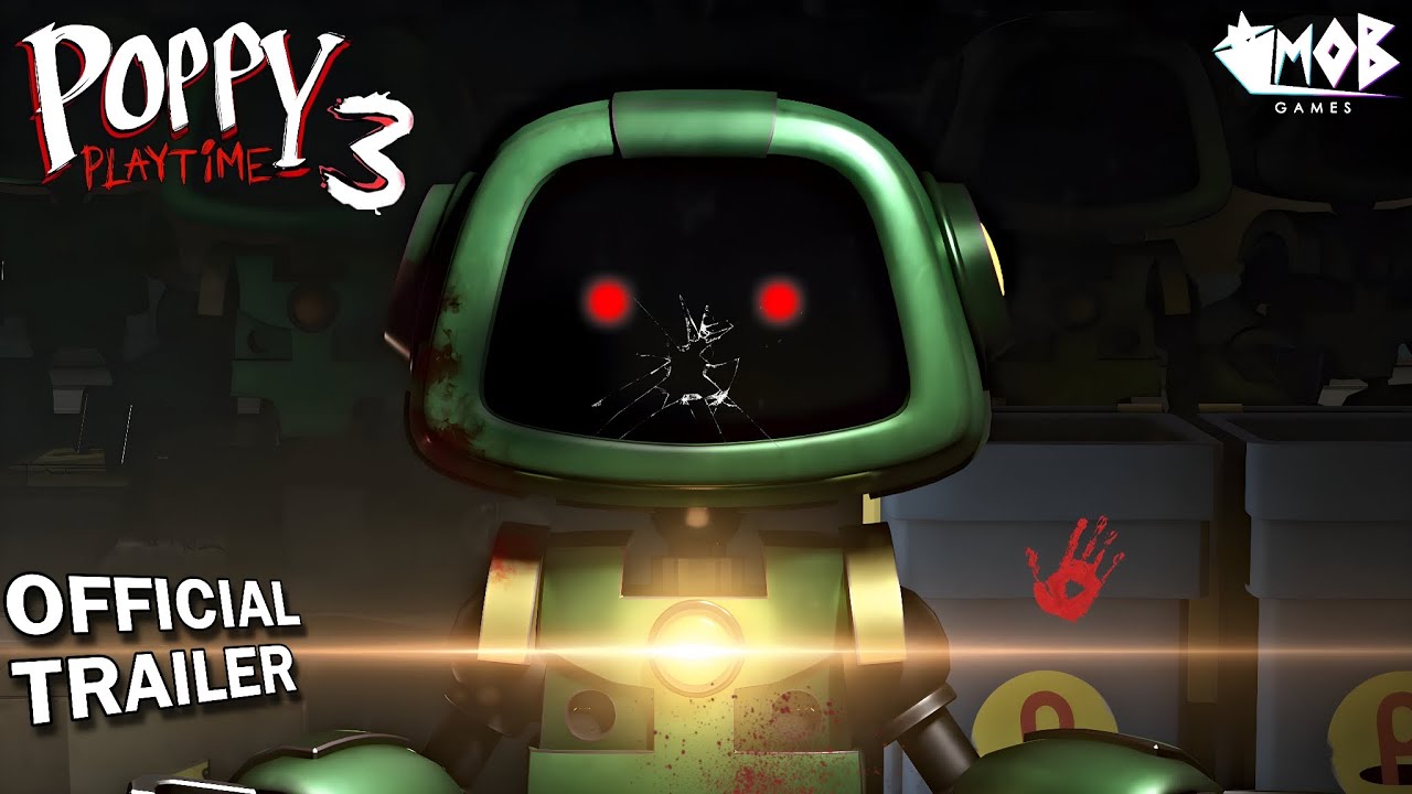 Poppy Playtime Chapter 3: Official 2023 Trailer - MOB GAMES - YouTube