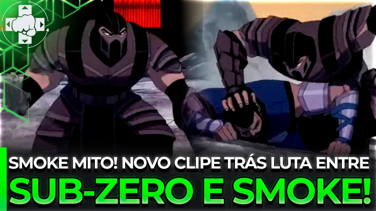 SMOKE MITANDO! SUB ZERO CONTRA SMOKE EM NOVO CLIPE DE MORTAL KOMBAT ...