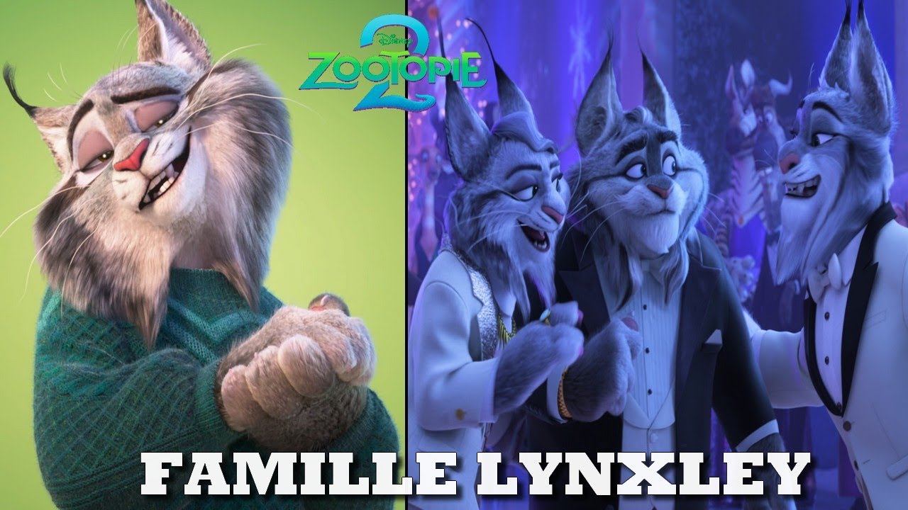 ZOOTOPIE 2 : La famille Lynxley 🐾 - YouTube