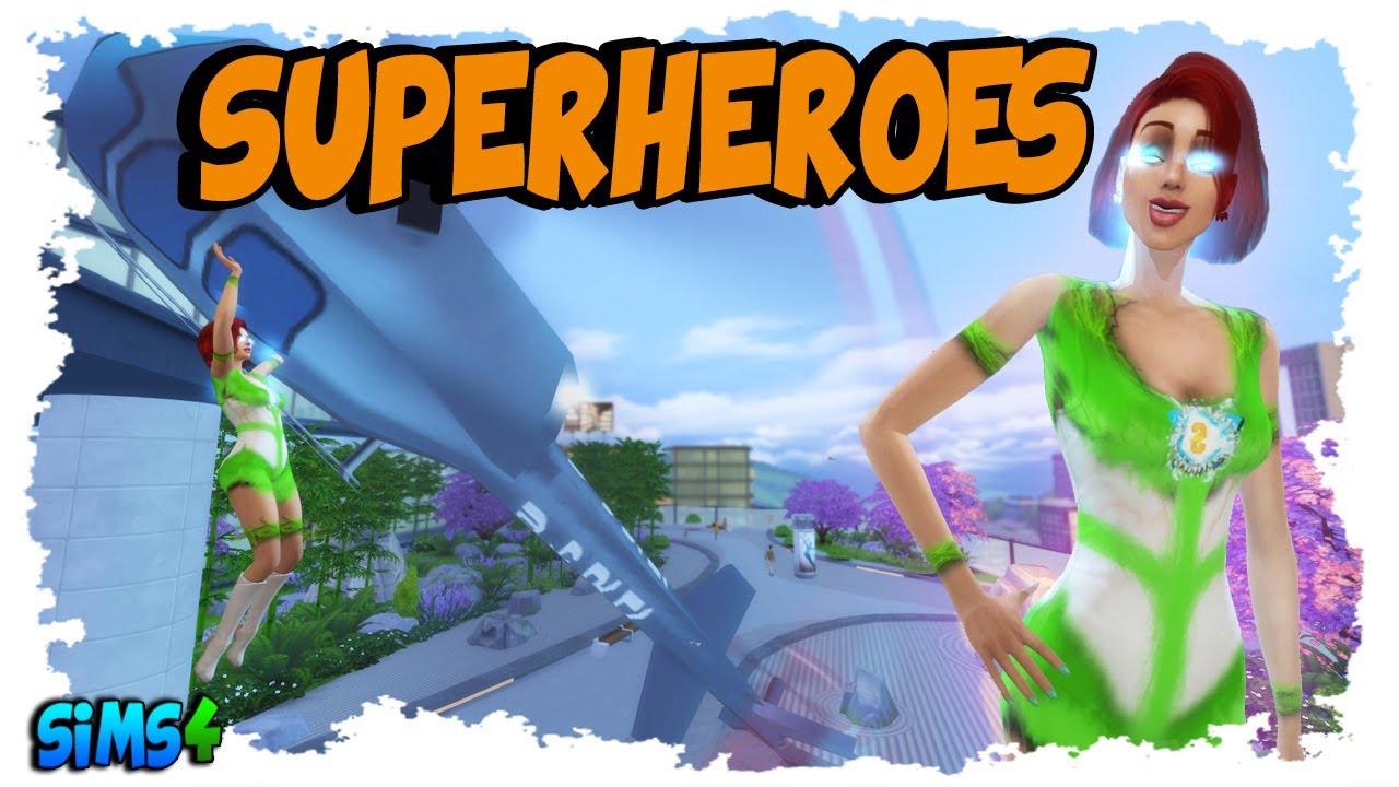 SUPERHÉROES EN LOS SIMS 4!! Mod Review: Armageddon Mod - YouTube