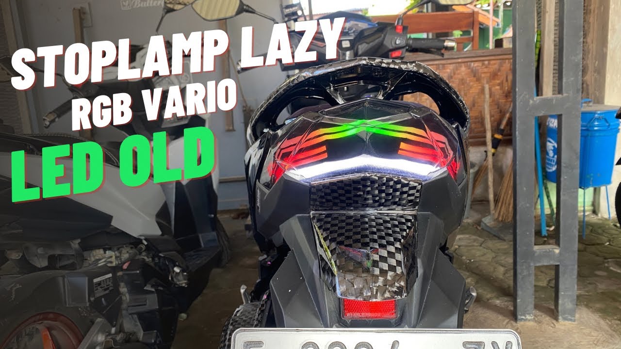 Review Stoplamp Lazy RGB VARIO LED OLD #stoplamplazy #varioledold - YouTube