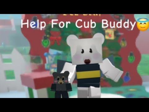 I Got My First Cub Buddy In Beesmas |Bee Swarm Simulator| - YouTube