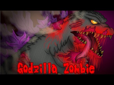 Drawing Godzilla Zombie [Godzilla 2000] - YouTube