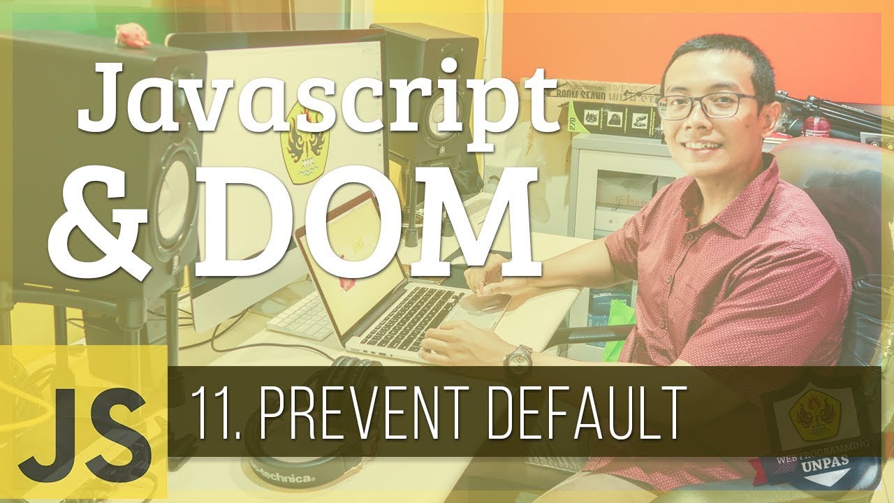 Javascript And Dom 11 Prevent Default Youtube 7114