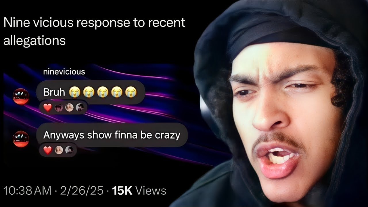 nine vicious responds to the allegations. - YouTube