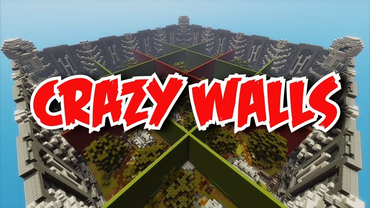 Minecraft Hypixel | Crazy Wall #1 - YouTube