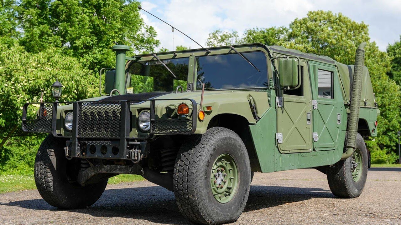 1985 AM General Humvee M998 Walk-around Video - YouTube