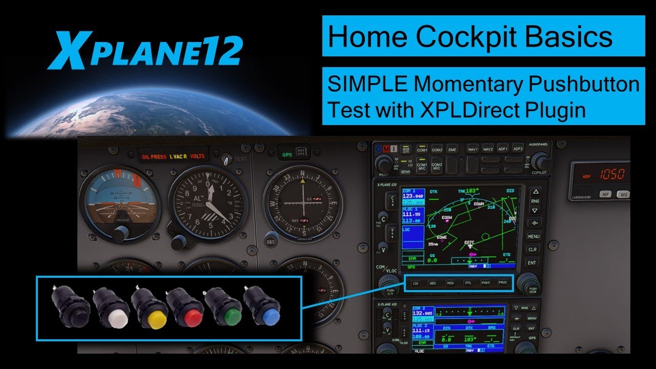 Home Cockpit Basics: Using Momentary Pushbuttons & the Wonderful ...