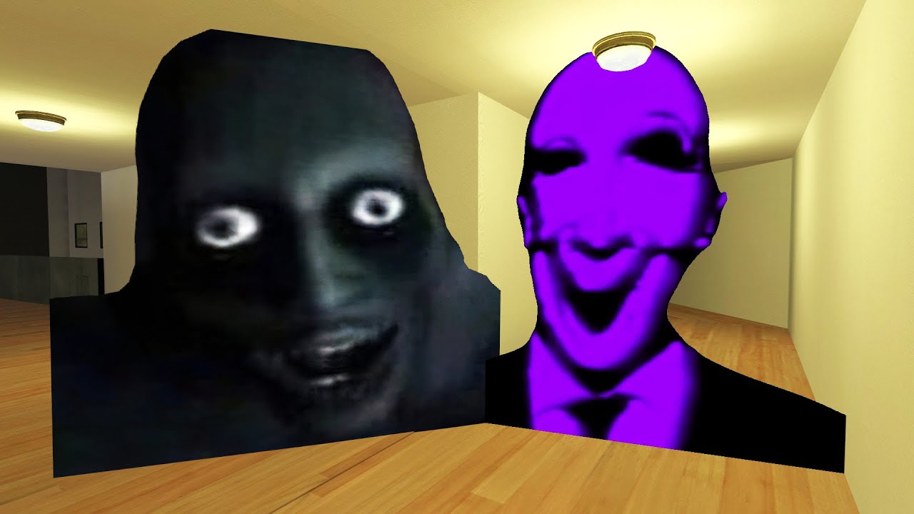 Scary Man and Scary Dad vs Me in Garry`s Mod - YouTube