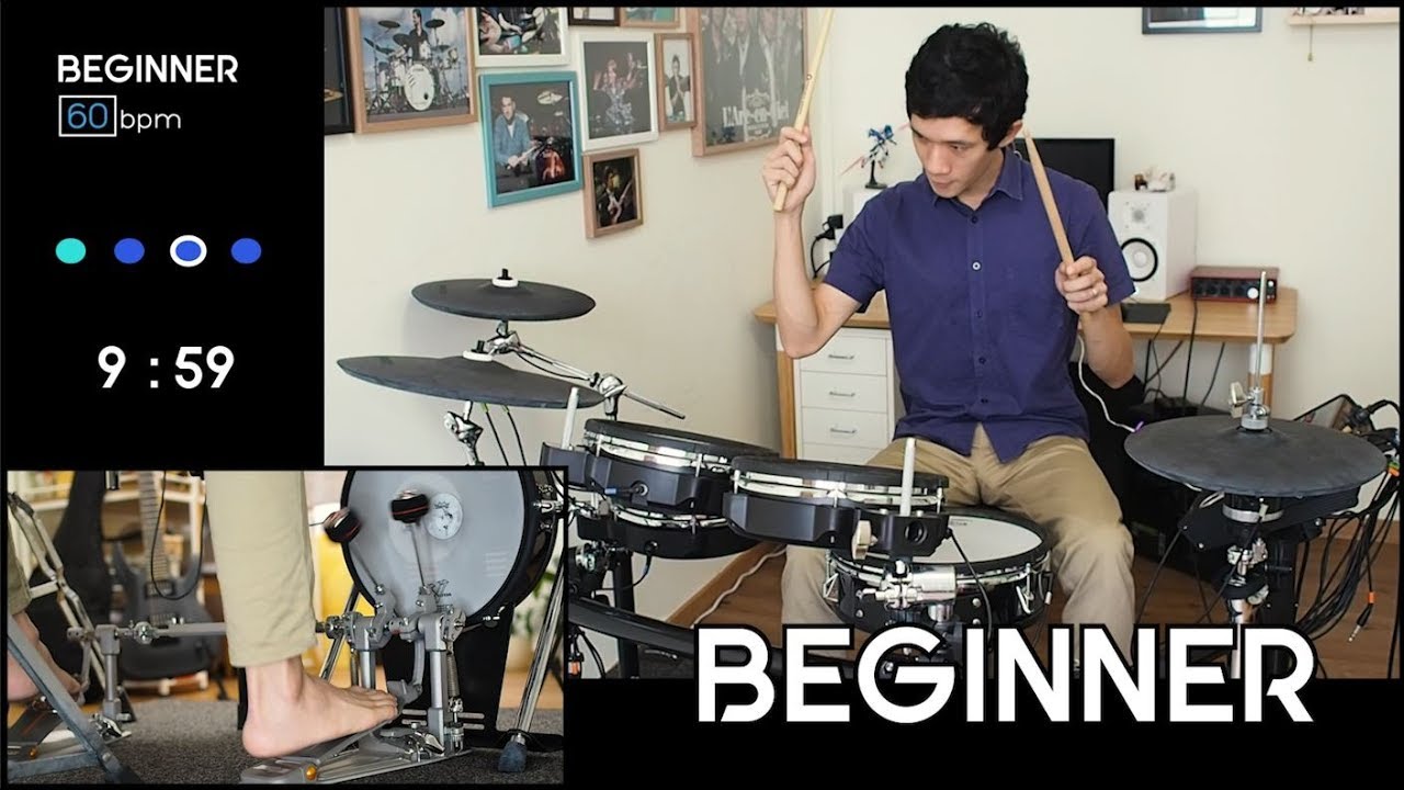 10-minute Double Bass Endurance Practice Along | Beginner | - YouTube