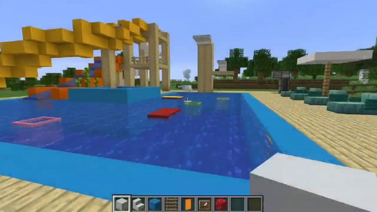 Minecraft - Summer build hacks (15) - YouTube