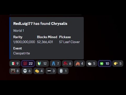 CHRYSALIS FOUND (1 IN 800 MILLION) - REx:Reincarnated - YouTube