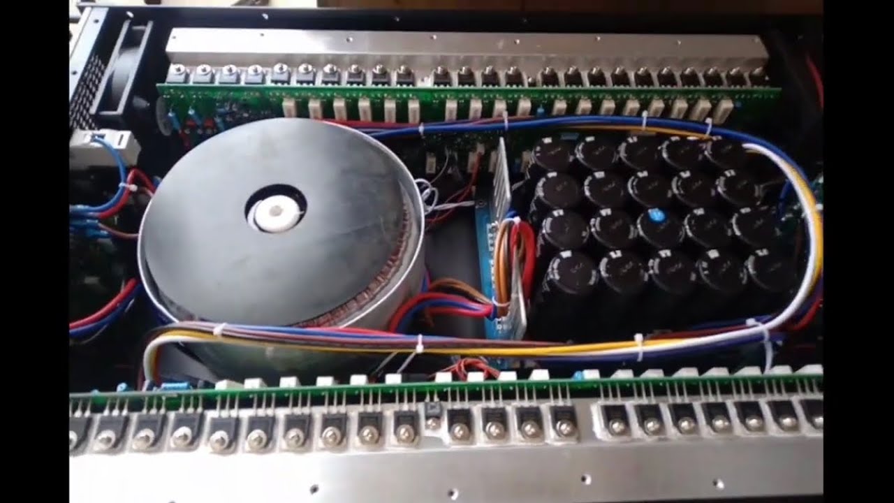 CA Series Class H, Power Amplifier - YouTube