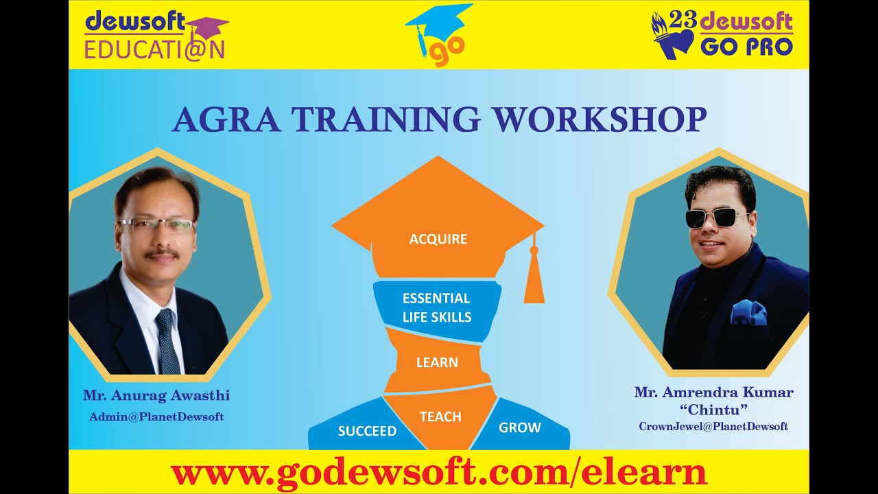 Dewsoft : Agra Training Workshop (ATW@20.11.2022) - YouTube