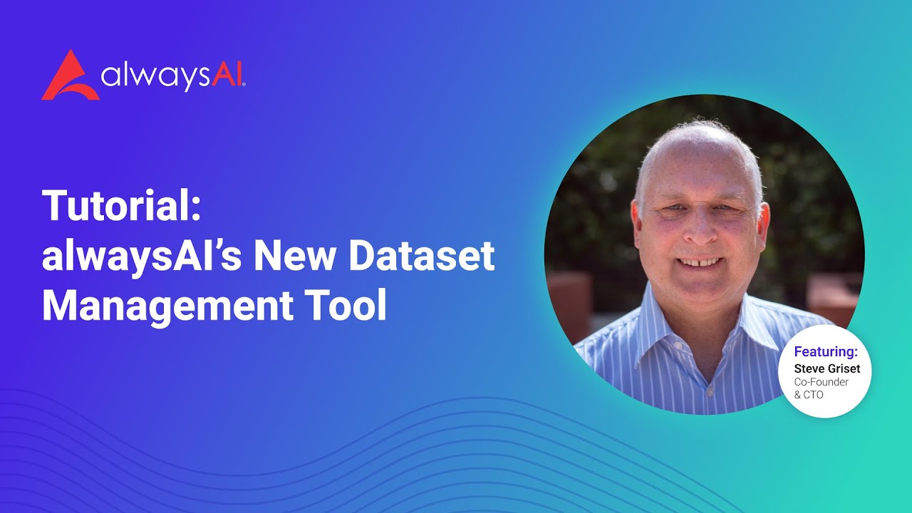 Tutorial: alwaysAI's New Dataset Management Tool - YouTube