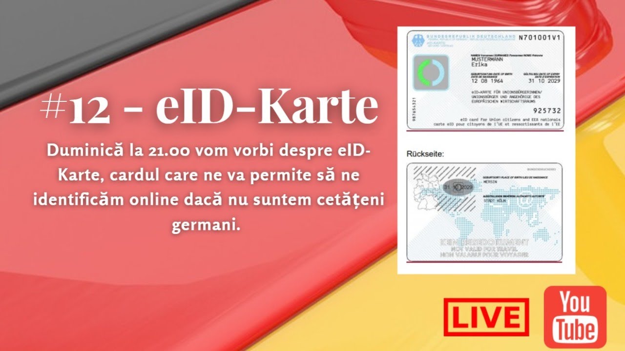 #12 - eID Karte - cardul pentru identificare online - YouTube