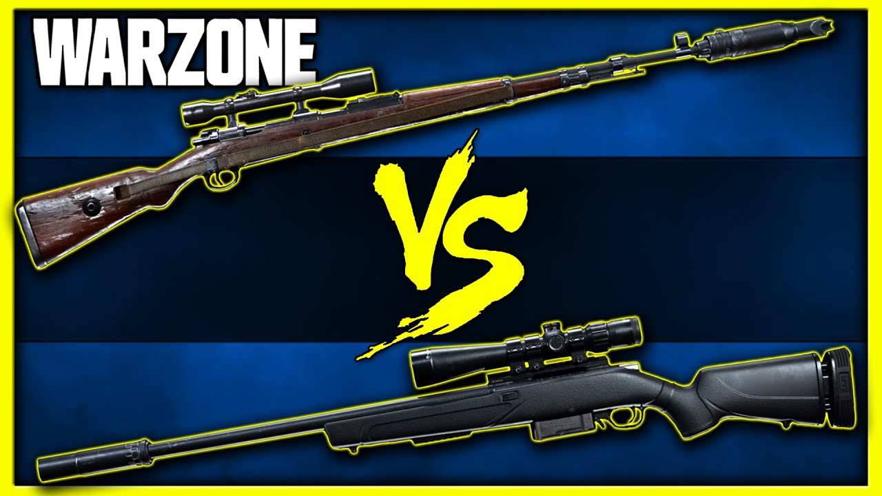 Best Marksman Rifle in Warzone? | Kar98k vs SP-R 208 - YouTube