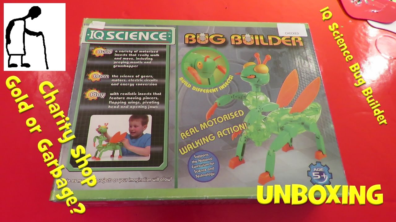 IQ Science Bug Builder - UNBOXING - YouTube
