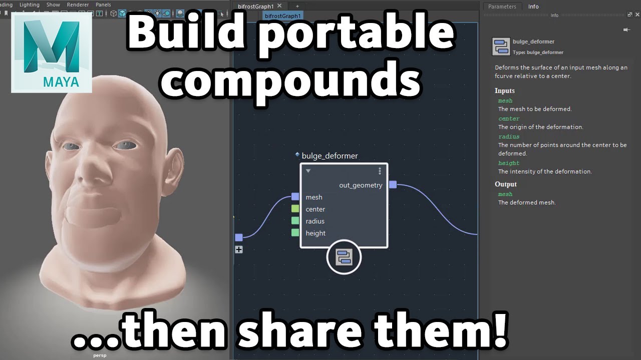 Bifrost Quick Tip: Exporting / importing compounds with info tab documentation - YouTube