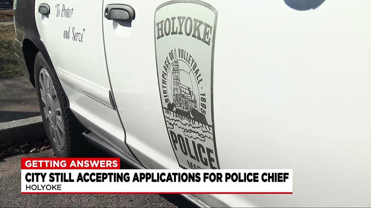 Holyoke police chief search extended after candidate withdraws - YouTube