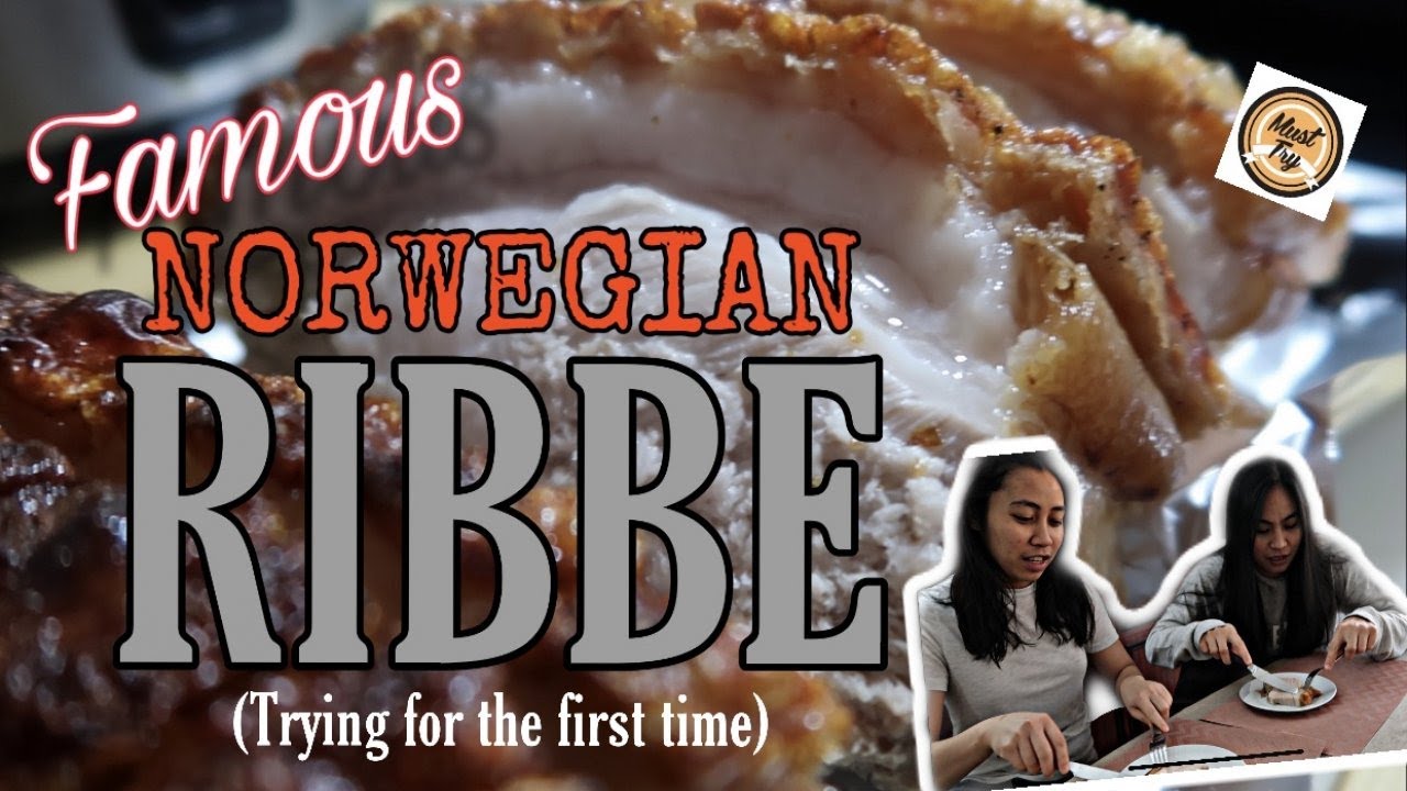 HOW TO MAKE THE FAMOUS NORWEGIAN RIBBE (Roasted Pork Belly) || Trying ...