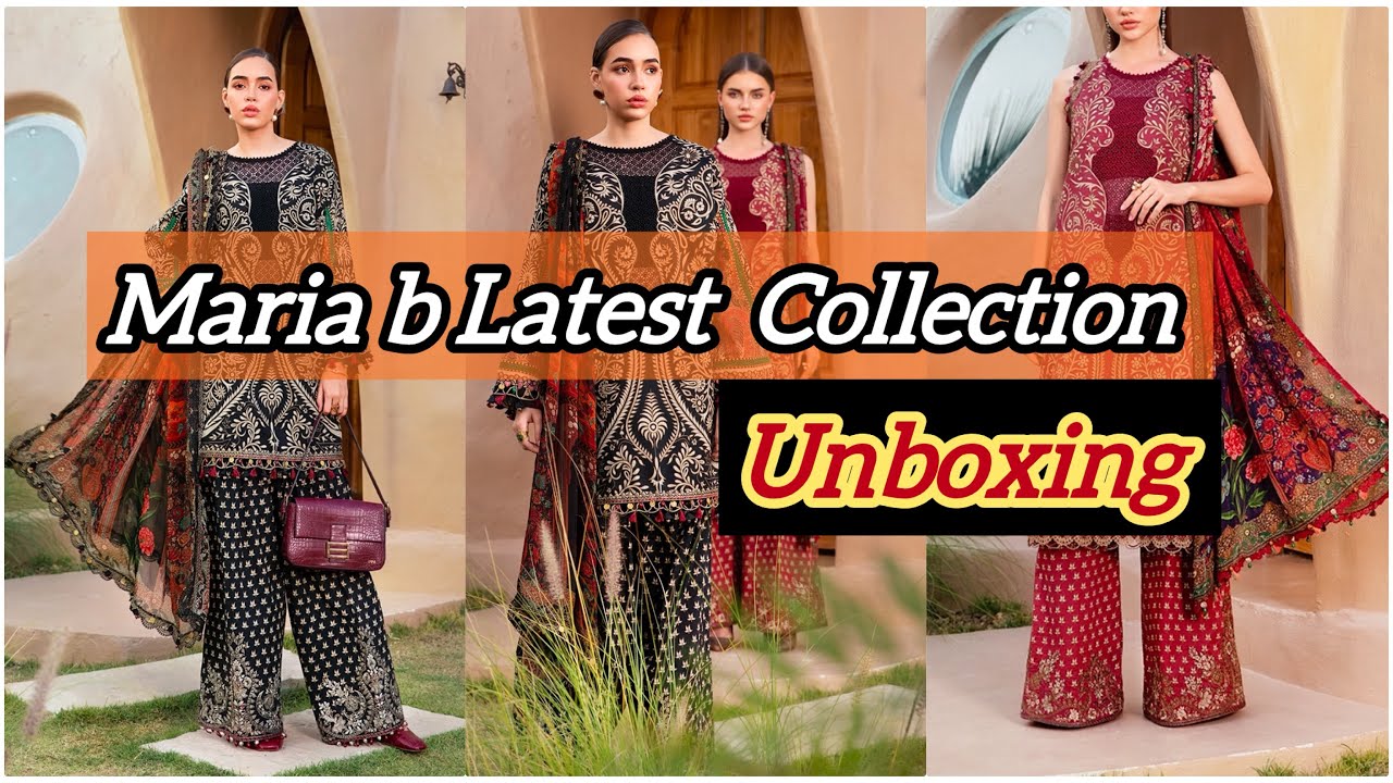 Maria b Latest Summer Collection 12A/12B unboxing | Review New Arrival ...