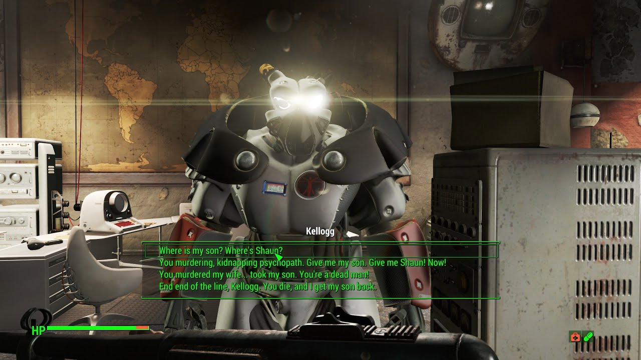 Kellog Wearing The Classic Fallout 2 Advance Power Armor - YouTube