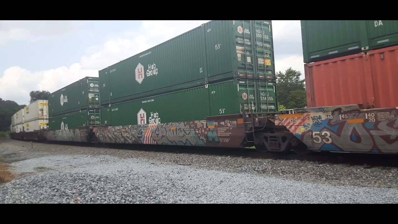 NS 213 with NS 8040 ES44AC NS 4164 AC44C6M and NS 1162 SD70ACE - YouTube