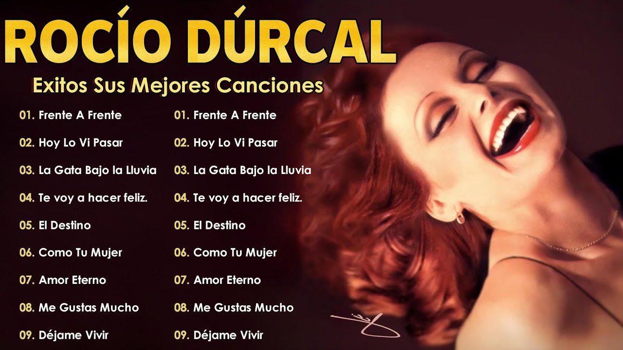 Rocio Durcal Grandes Exitos Sus Mejores Canciones | Rocio Durcal Puras ...