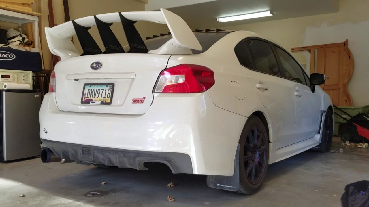 2015 STI Tomei Exhaust Cold Start - YouTube