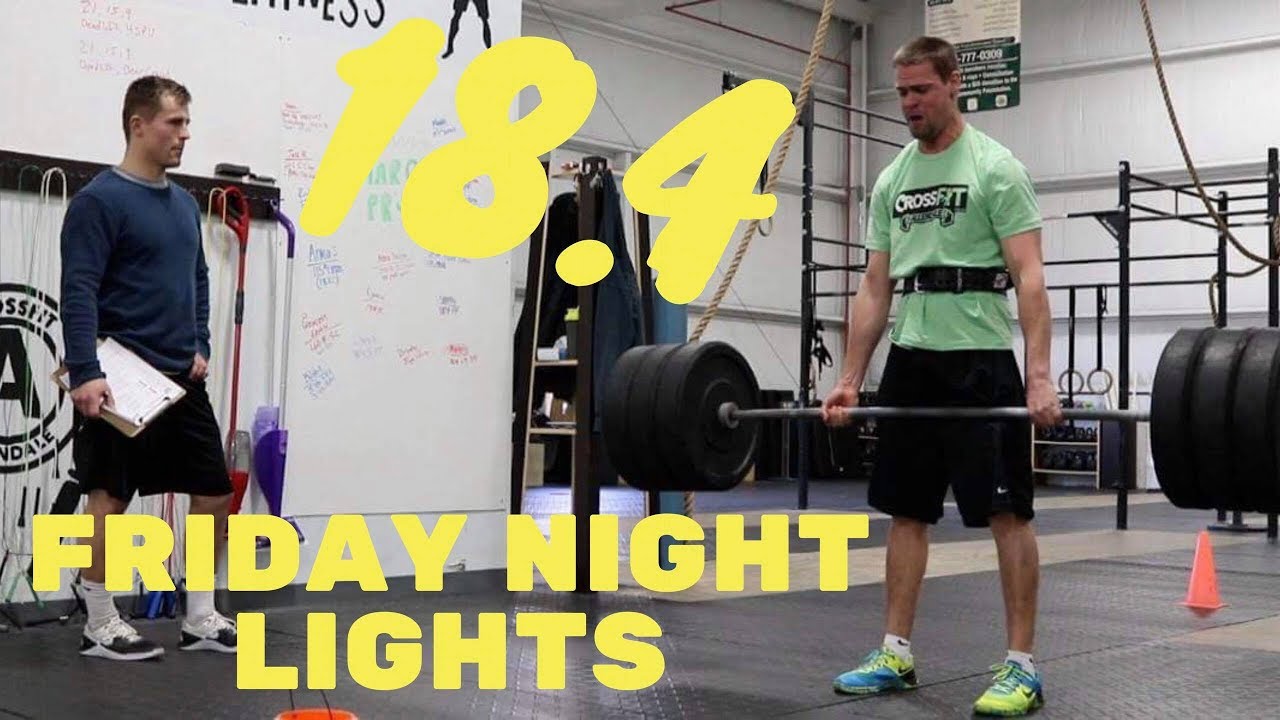 Deadlifts and Handstand Push-ups for Open Wod 18.4 at CrossFit ...