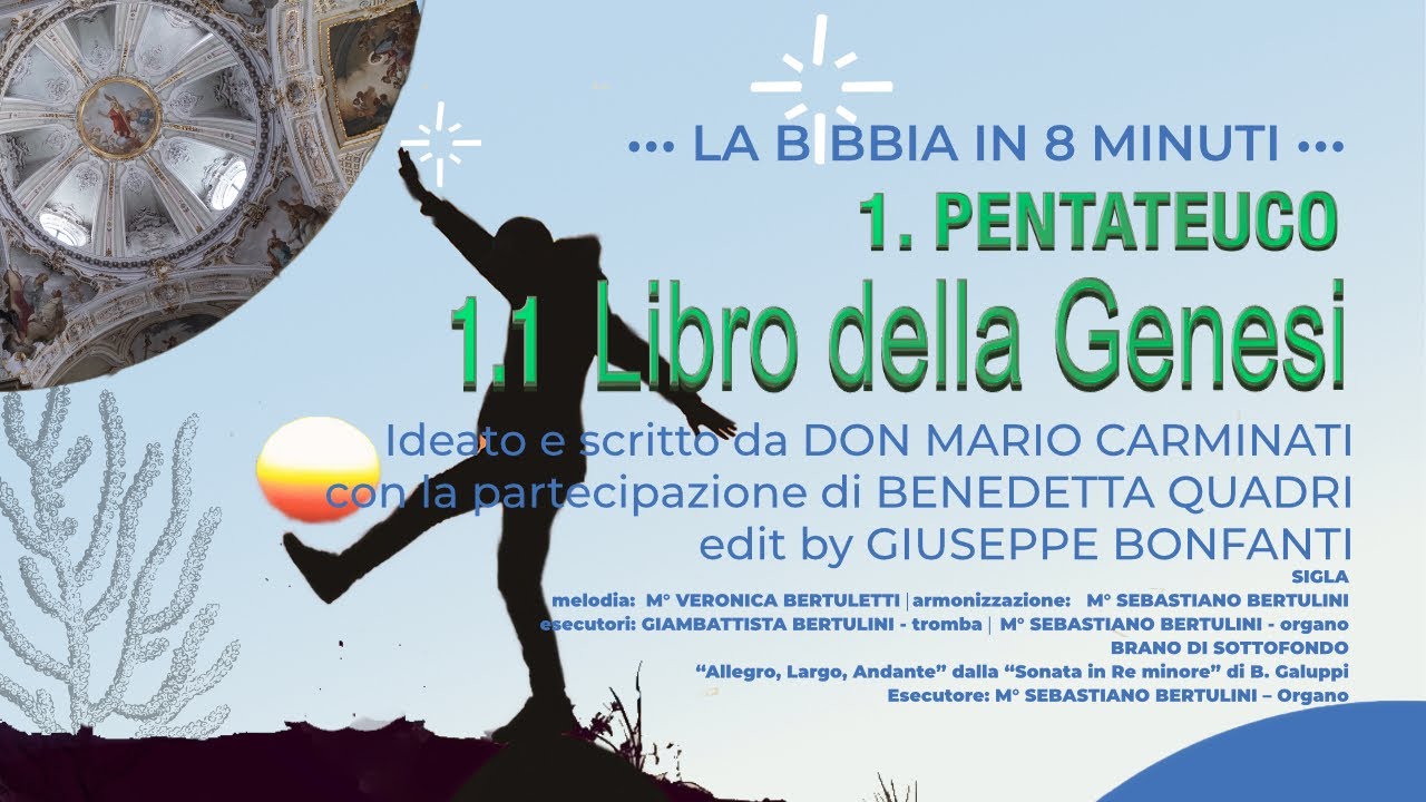 1.1 LIBRO DELLA GENESI ⎜PENTATEUCO - YouTube