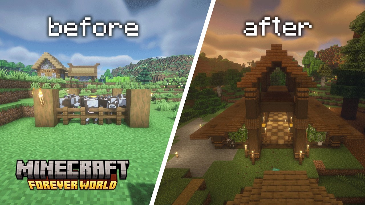 Let's Make the Cutest Forever Home for Our Animals! ♡ Minecraft Forever ...