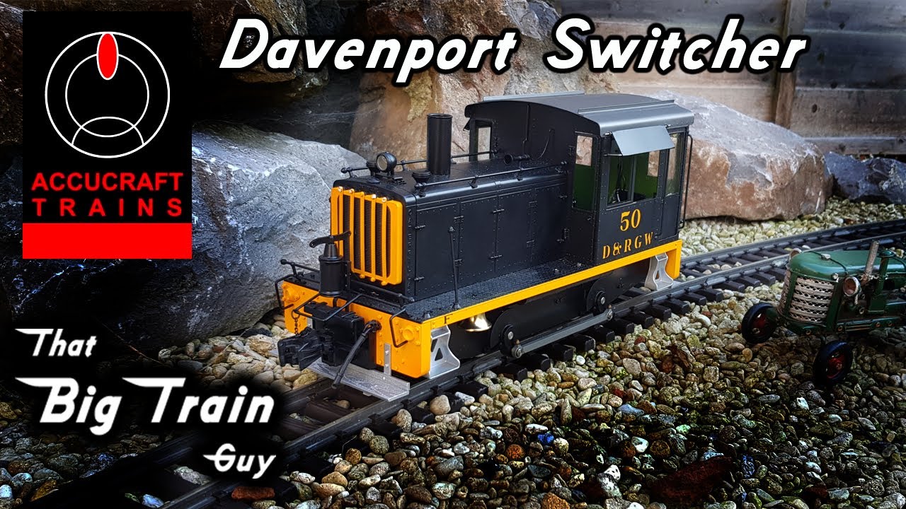 Accucraft - Rio Grande 50 Diesel - 1:20.3 scale - YouTube