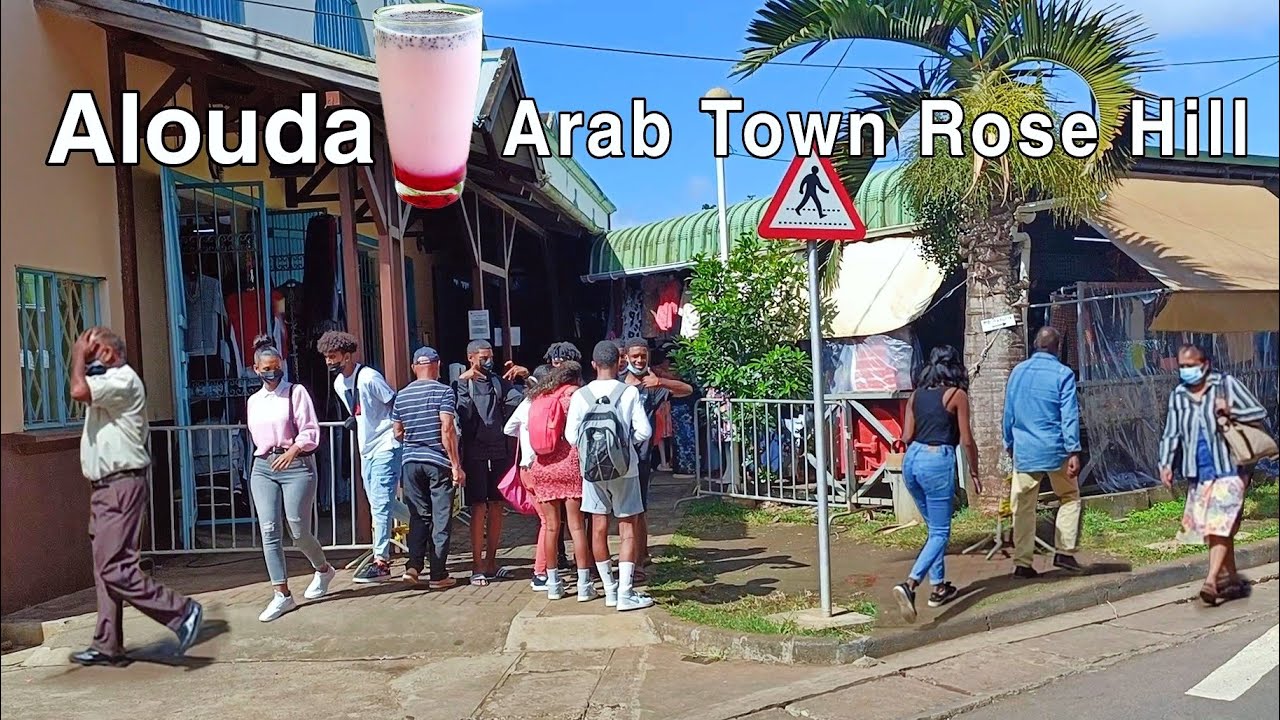 I am Going to Drink Alouda🥛| Arab Town -Rose Hill | Mauritius 🇲🇺| With ...