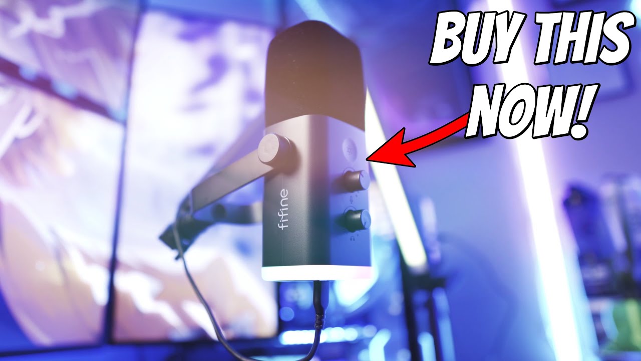 BEST Amazon Budget mic for Streamers & YouTube | FIFINE AmpliGame AM8 ...
