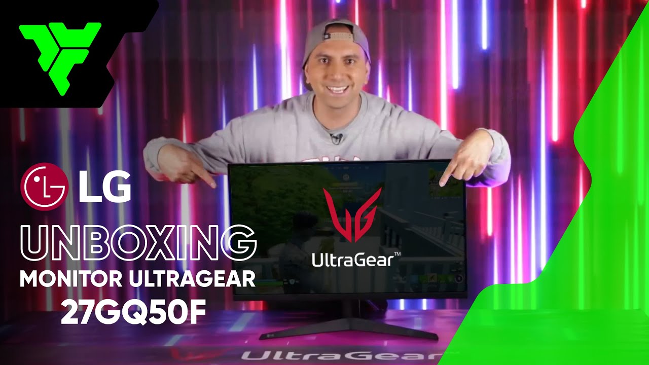 Unboxing monitor LG UltraGear 27GQ50F - Volk - YouTube