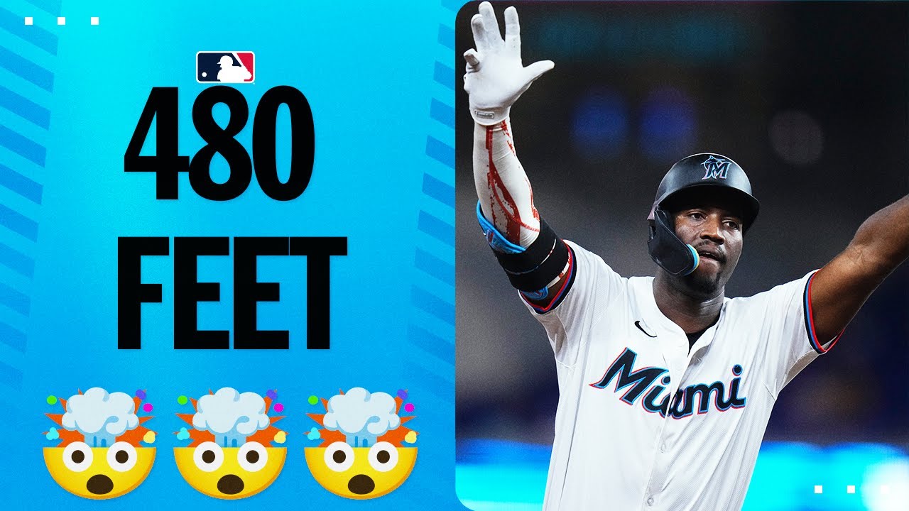 DEMOLISHED! 480 feet off the bat of Jesús Sánchez! - YouTube