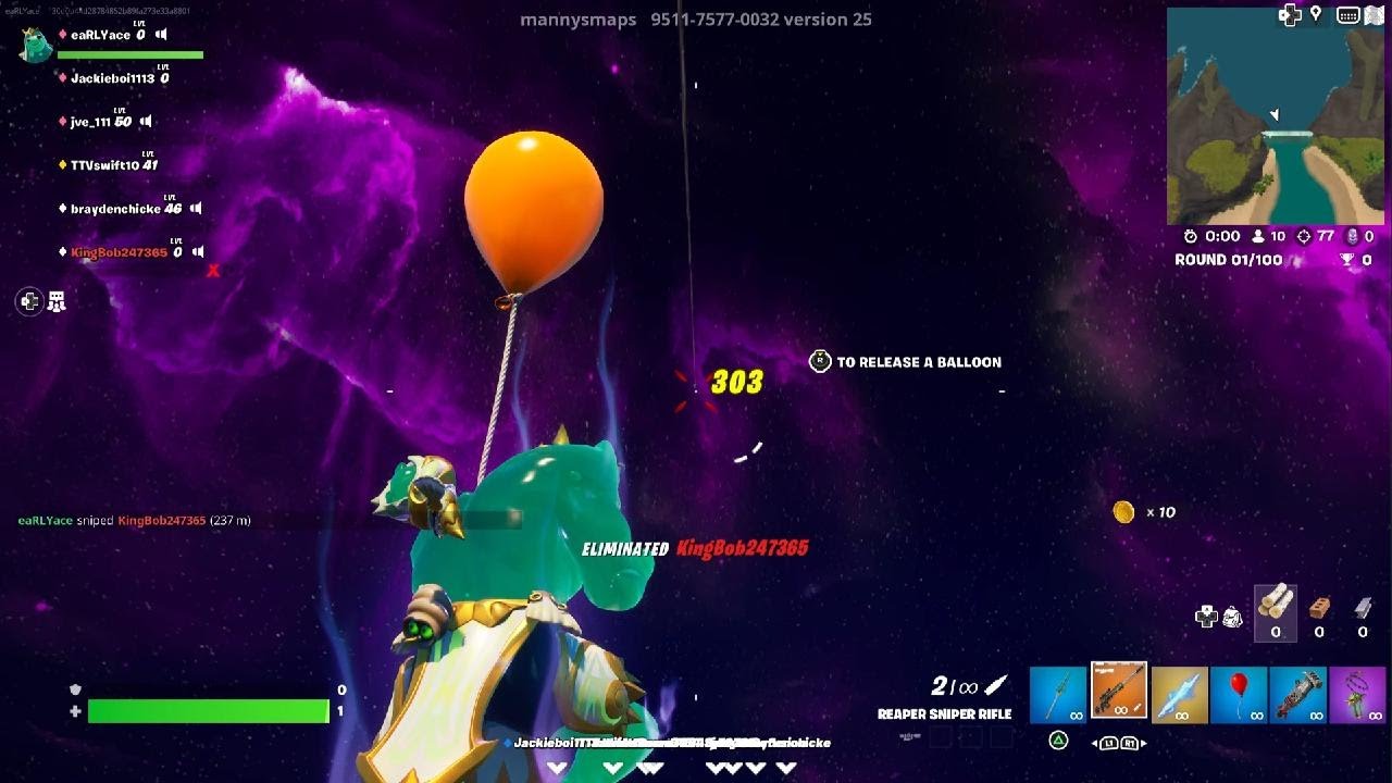 Insane head shot in the air in one shot game - YouTube